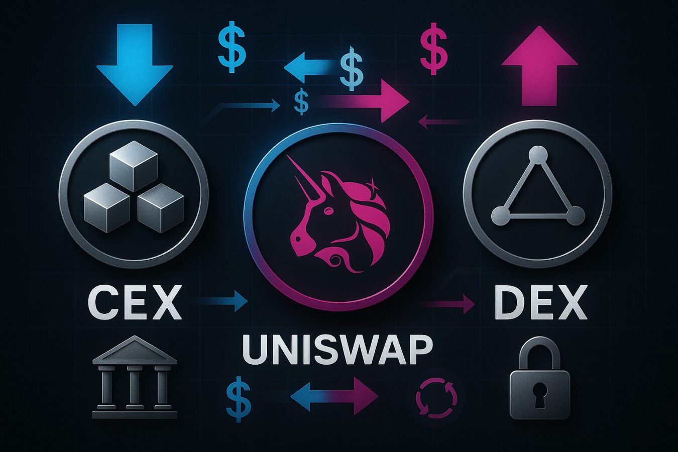 Uniswap(ユニスワップ)とは？$UNI・使い方・V4なども解説