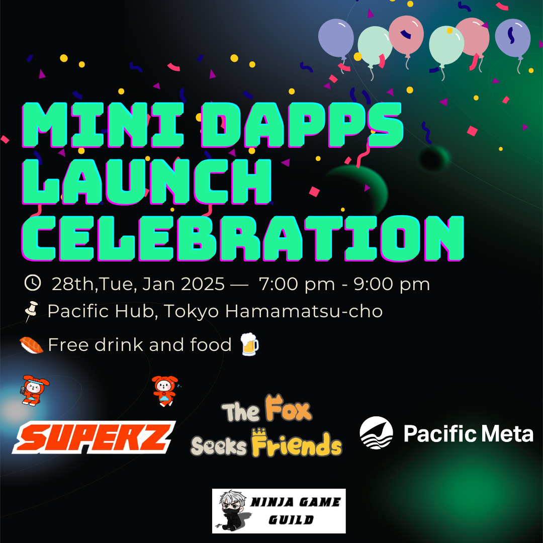 Mini Dapps on LINE messenger, Launch Celebration with SuperZ, The Fox Seeks Friends | 株式会社 ...